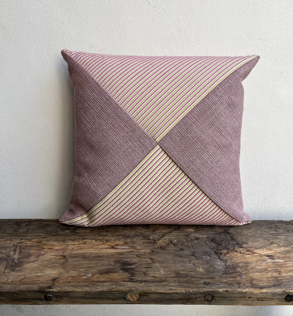 1+1 Design - Pude - Chicago rosa & lime/Tokyo rosa | 1+1 Textil